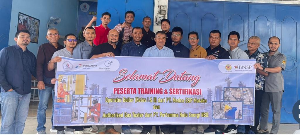 AKAOGAS MELAKSANAKAN TRAINING & SERTIFIKASI KARYAWAN PT. PHE NSO & PT ...